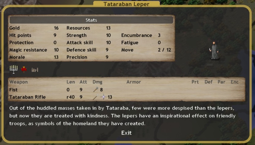 Tataraba, Gunpowder against the Gods: A Princess Mononoke Mod Thread - Dominions 4: Thrones of ...