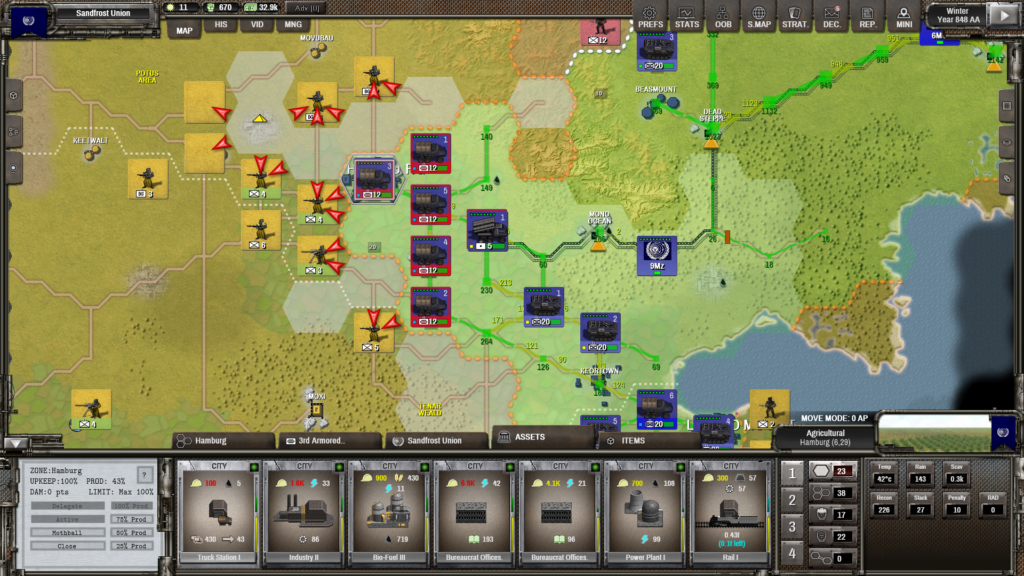 Shadow Empire: a 4X where professionals talk logistics - Matchsticks ...