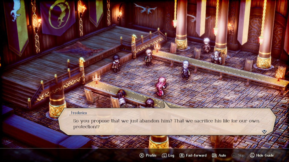 Triangle Strategy: off to a promising start - Matchsticks for my Eyes